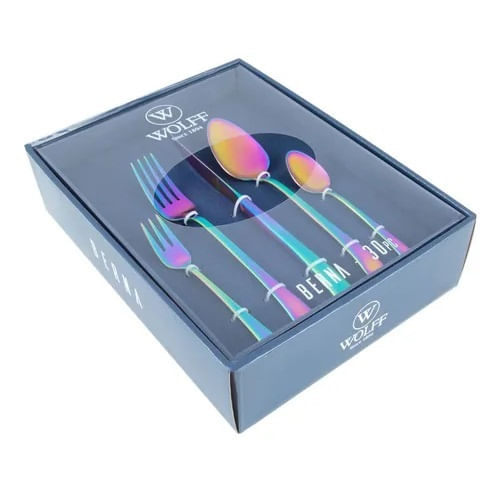 FAQUEIRO INOX BERNA 30P RAINBOW 71518