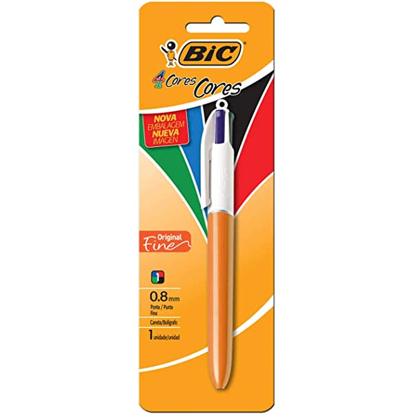 CANETA BIC 4COR FINE 929820
